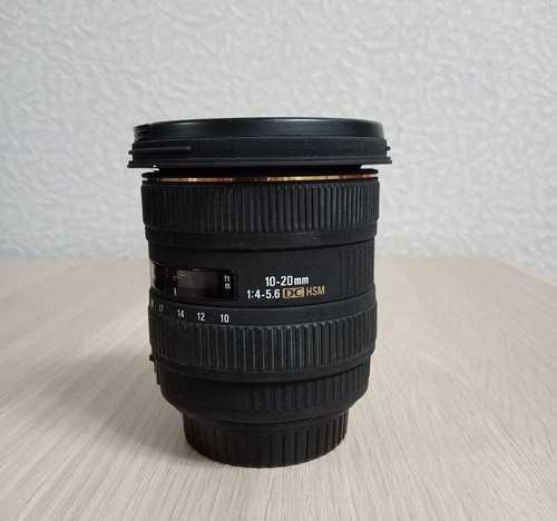 Sigma 10-20mm 1:4-5.6 EX DC HSM для Canon