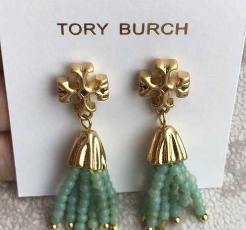 Шикарные серьги Tory Burch