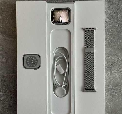 Apple Watch 8 45mm Silver Stainless Steel