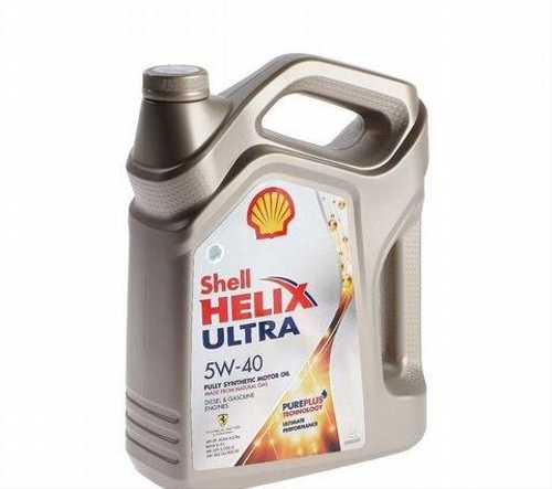 Масло моторное Shell helix 5W40 4L Шелл Хеликс