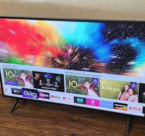 Телевизор Samsung 43" 4K SMART TV Wi-Fi Miracast