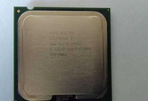 CPU Intel Celeron D - 2.53GHz - ppga478