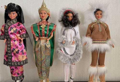 Куклы барби в национальных костюмах азиатки