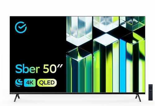 Телевизор смарт 50 дюймов Sber qled