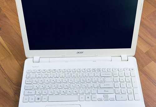 Acer ультрабук белый Core i5-5200 SSD 8 DDR SSD