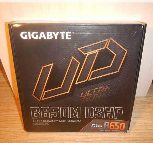 Gigabyte B650M D3HP, SocketAM5, AMD B650, mATX