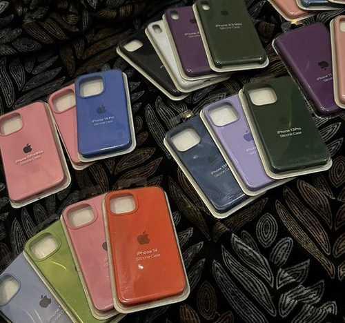 Чехол silicone case на iPhone