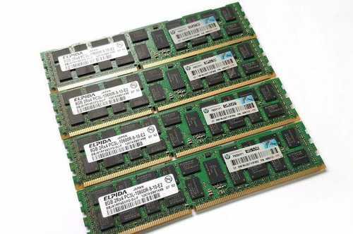 DDR3 REG ECC Elpida 8Gb 1333MHz EBJ81RF4ecfd-DJ-F