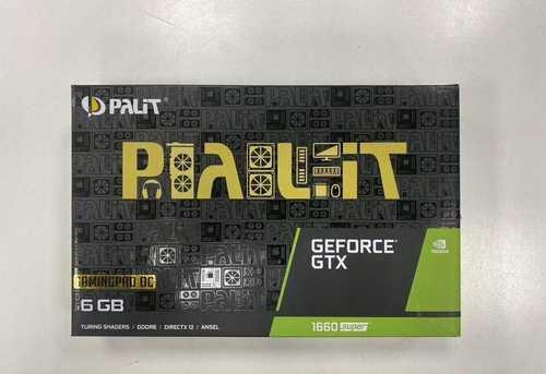 Видеокарта GTX 1660 Super Palit gamingpro 6GB