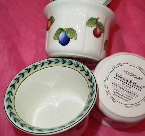 Villeroy boch French garden 4шт формочки суфле