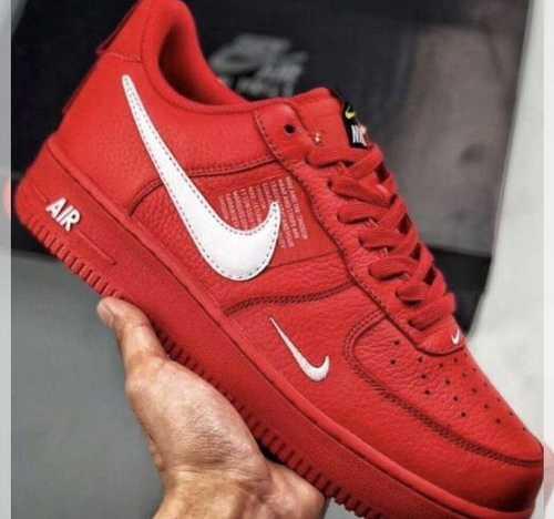 Nike air force 1 low красные низкие