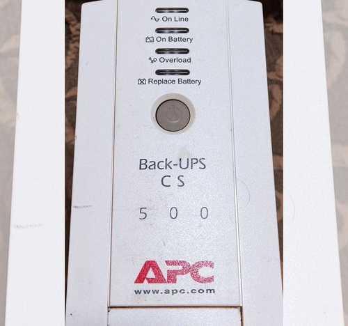 Ибп APC Back-UPS CS 500