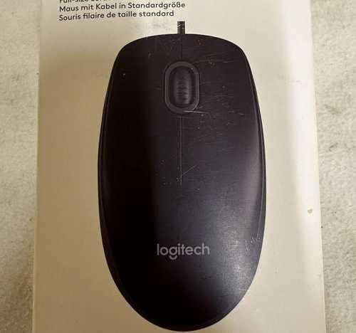 Беспроводная мышь logitech B100