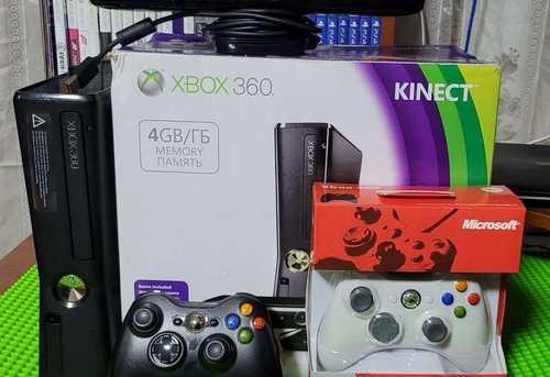 Xbox 360 freeboot RGH3.0+LT 3.0+kinect+2джостика