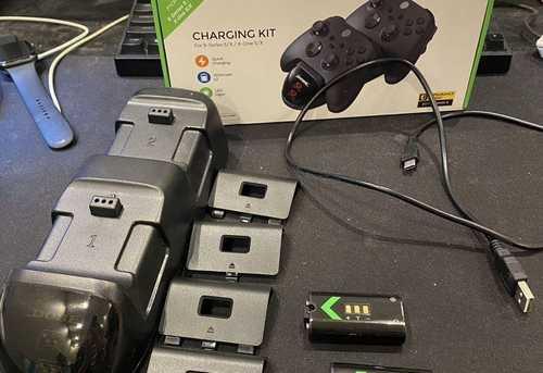 Xbox one Dobe Charging Dock +2 шт АКБ 1200 mAh