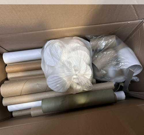 Картонные втулки для поделок и творчества