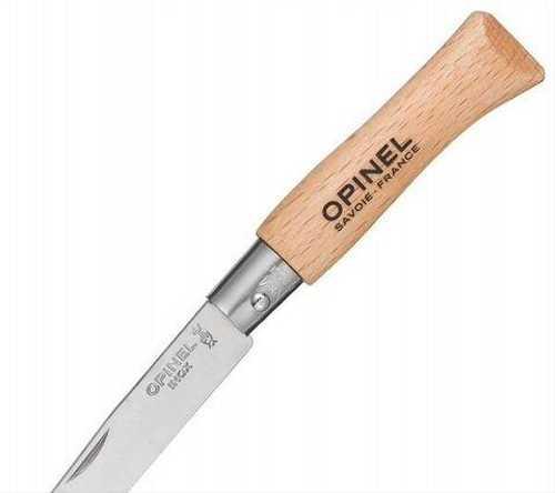 Складной нож Opinel №04 Stainless Steel бук