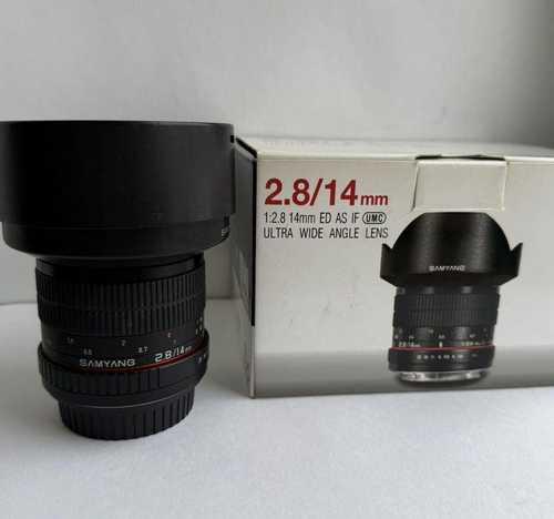 Samyang 14mm f/2.8 for Canon