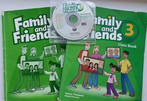 Family and Friends class book,work book,CD 3 кл