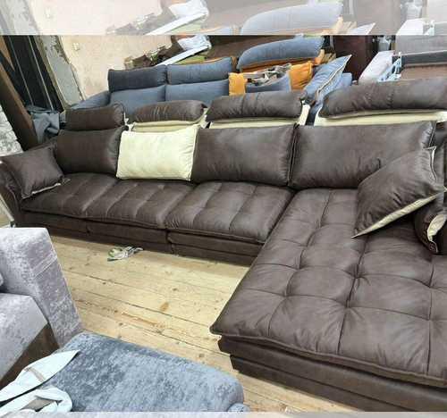 Дизайнерский диван “Гаспар“угол правый В наличии