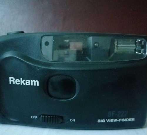 Плёночный фотоаппарат rekam BF 222
