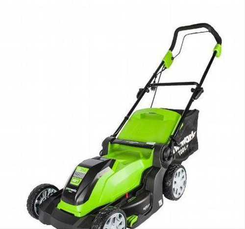 Электрическая газонокосилка Greenworks GLM1241