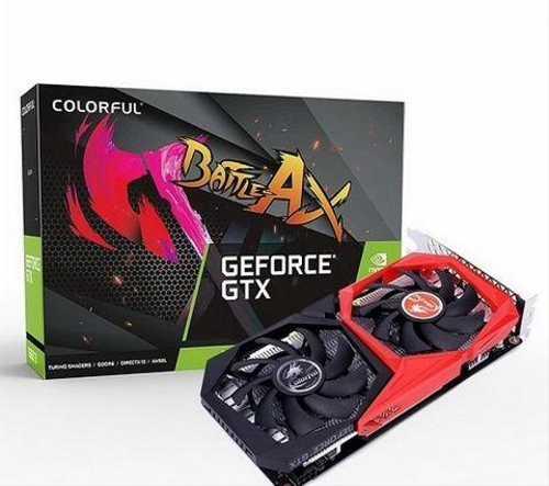 Видеокарта Colorful GTX1650 NB 4GD6-V 4GB gddr6 12