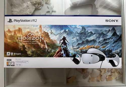 Sony playstation VR 2 с игрой Horizon