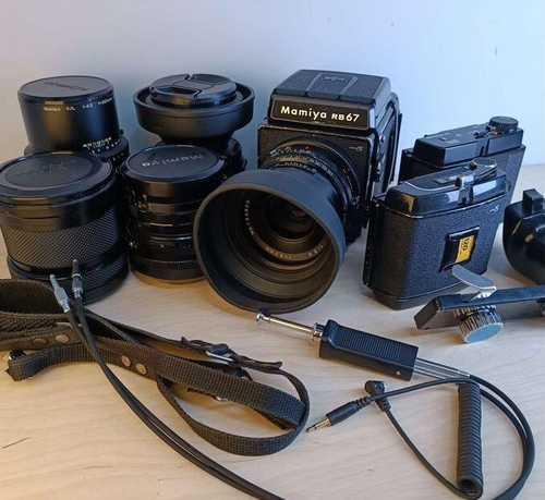 Mamiya RB67 большой комплект