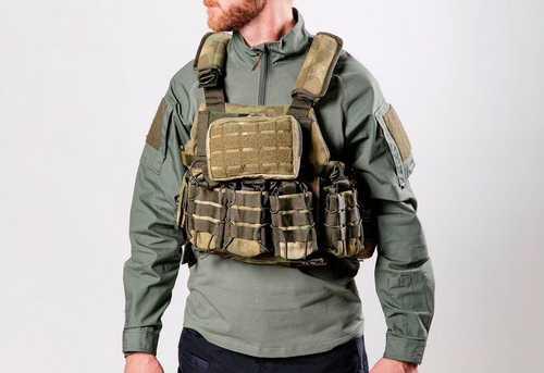 Жилет тактический Assault molle мох