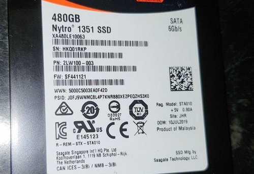 SSD Seagate Nytro 1351 Серверный - 480Gb
