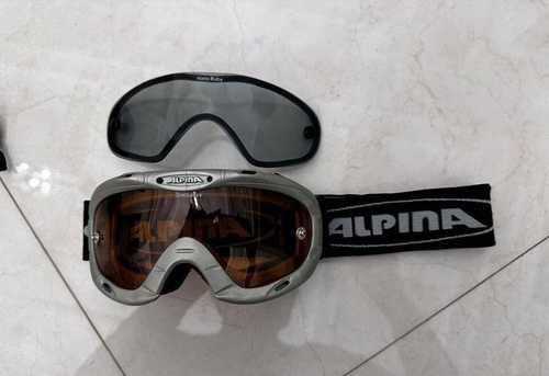 Горнолыжные очки детские alpina