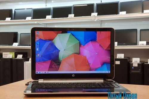 Ноутбук HP 15, AMD A4 5000, 6Gb, SSD, Гарантия