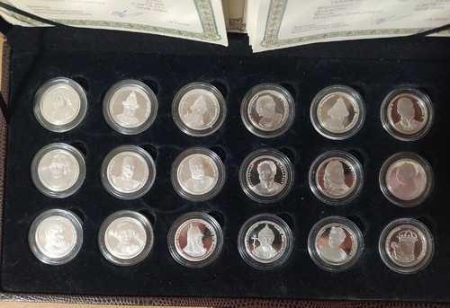 Коллекция медалей Правители России