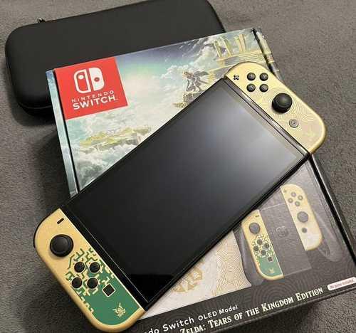 Nintendo switch oled zelda edition