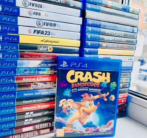 Игра диск Crash петля времени