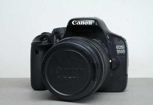 Фотоаппарат Canon 550d + 18-55 kit