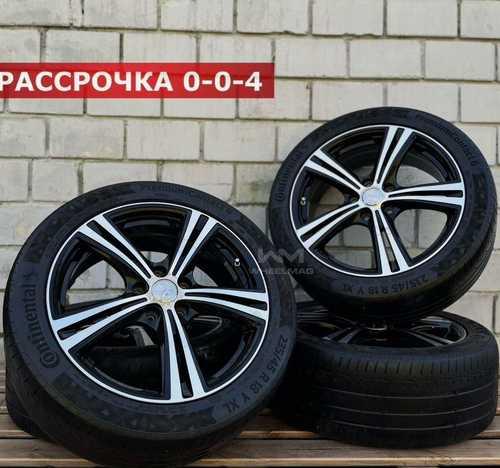 Колеса R18 5x114,3 Manaray 235/45/R18 Continental