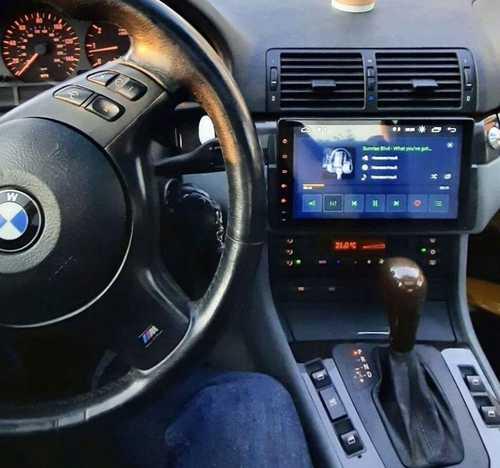 Магнитола 8 ядер Sim BMW 3 E46