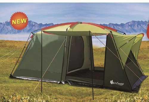Палатка-шатер 2в1 4 местная с большим тамбуром