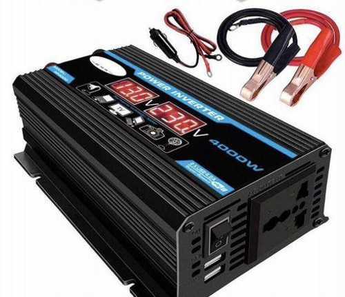 Инвертор 4000w преоброзователь электричества12v220