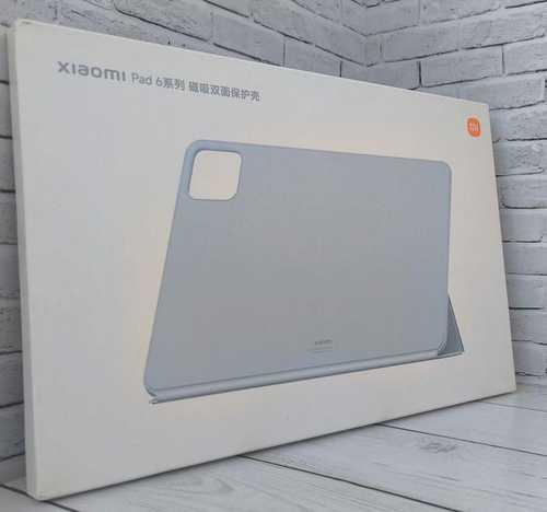 Чехол оригинальный Xiaomi Pad 6 /Pad 6 Pro голубой