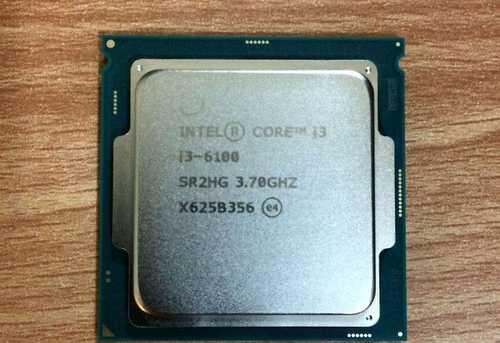 Процессор s1151 Core i3-6100 intel Skylake 3,7GHz
