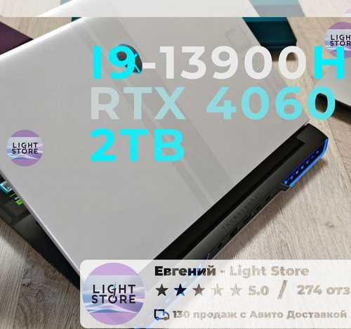 I9-13900HX RTX 4060 2TB Игровой ноутбук Thunderobo