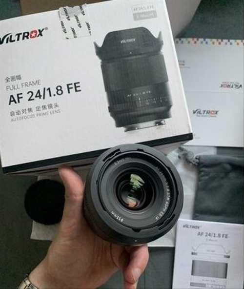 Объектив Viltrox AF 24mm f/1.8 E-mount Full Frame