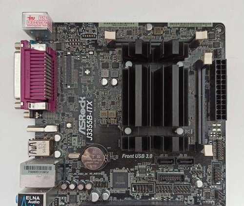 Материнская плата с процессором Asrock J3355B-ITX