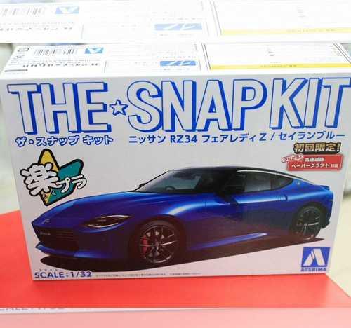 06261 Nissan Fairlady Z RZ34 (Seiran Blue) 1:32 Ao