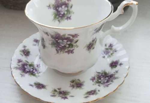 Чайные и кофейные пары Royal Albert,Villeroy&Boch