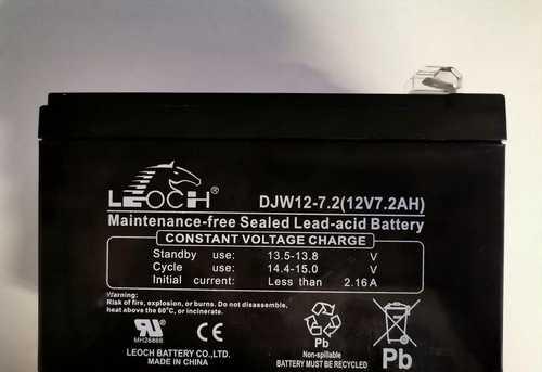 Аккумулятор Leoch DJW12-7.2