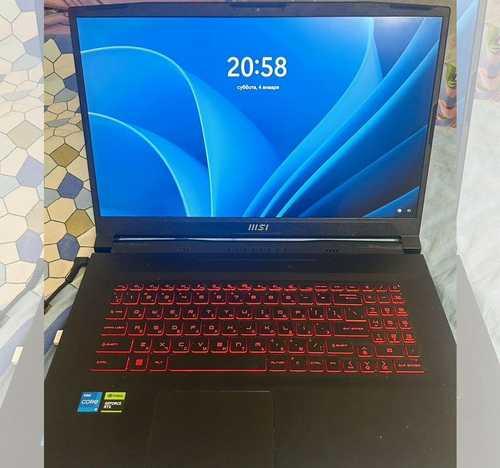 Ноутбук Msi katana gf76 11UC